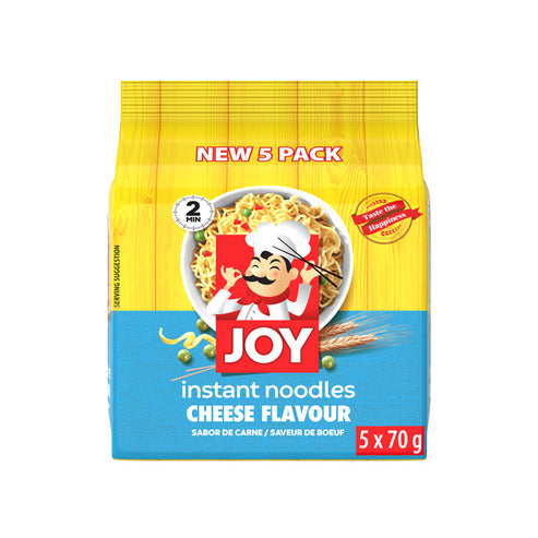 JOY Instant Noodles - Cheese 5x70g – International Food Group